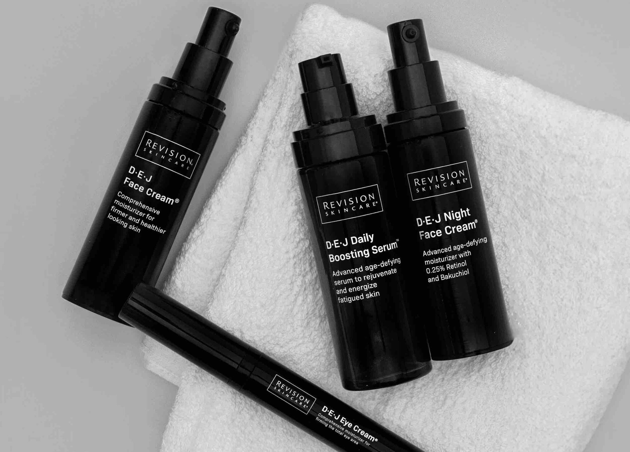 DEJ Series Revision Skincare. Essential Skincare for Long-Term Skin Health